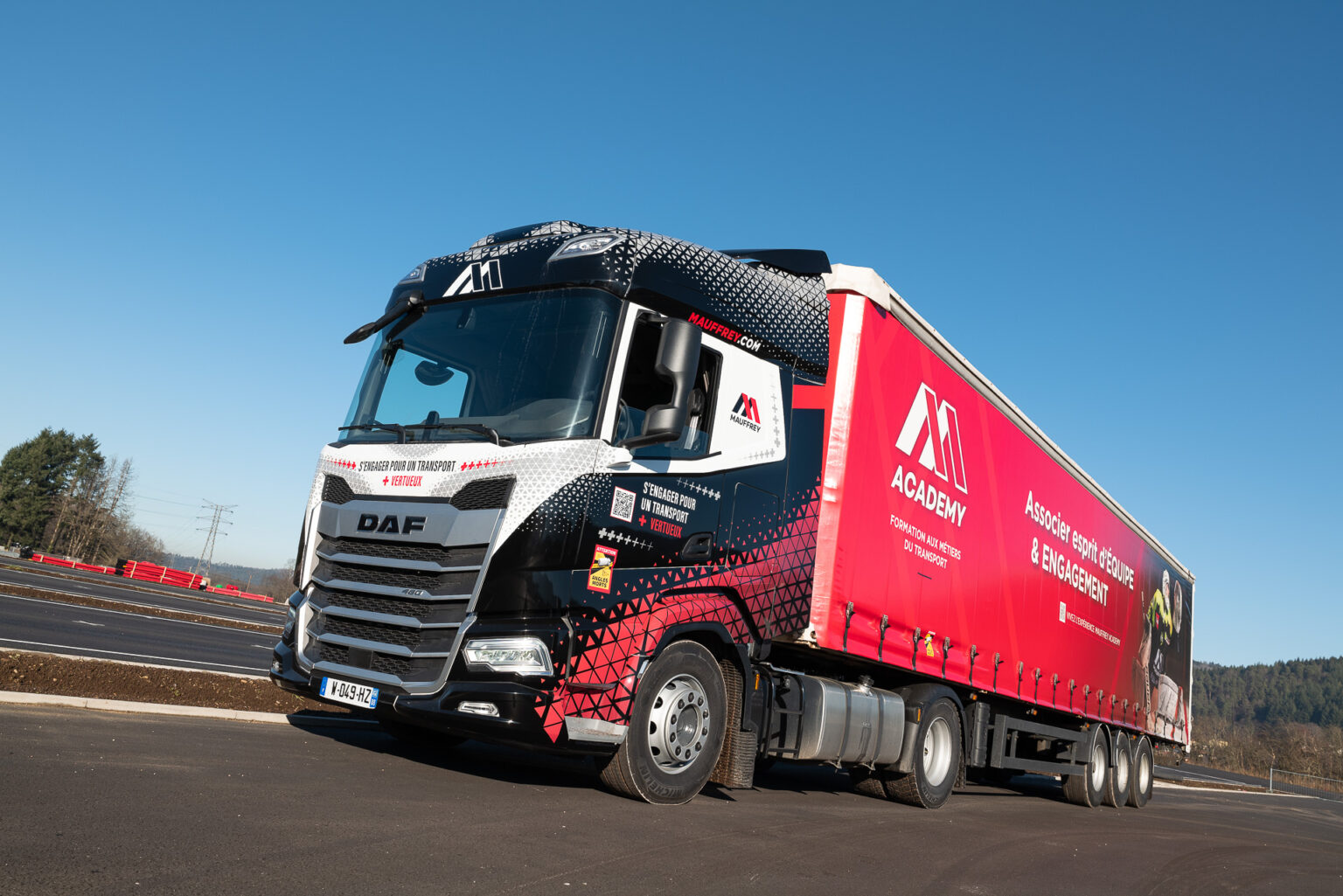 3000 Tracteurs DAF XF - de consommation pour Mauffrey